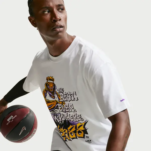 Nike Lebron "for The Record" Basketball T-shirt