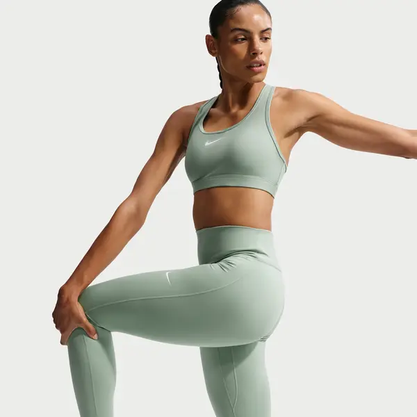 Nike One Seamless Front High-waisted Full-length Leggings