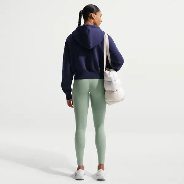 Nike One Seamless Front High-waisted Full-length Leggings