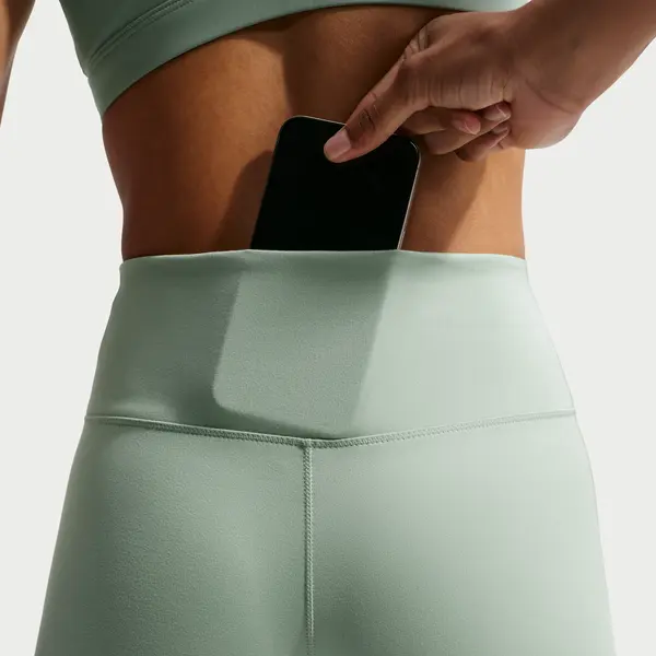 Nike One Seamless Front High-waisted Full-length Leggings