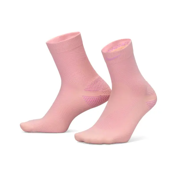 Nike Run Lightweight Running Micro-crew Socks - Orange