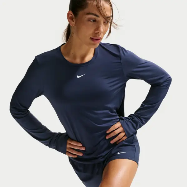 Nike Classic Dri-fit Long-sleeve Top - Blue