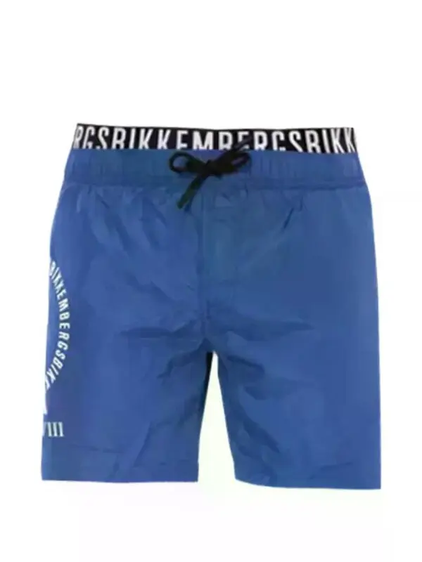BIKKEMBERGS Logo Print Swim Shorts