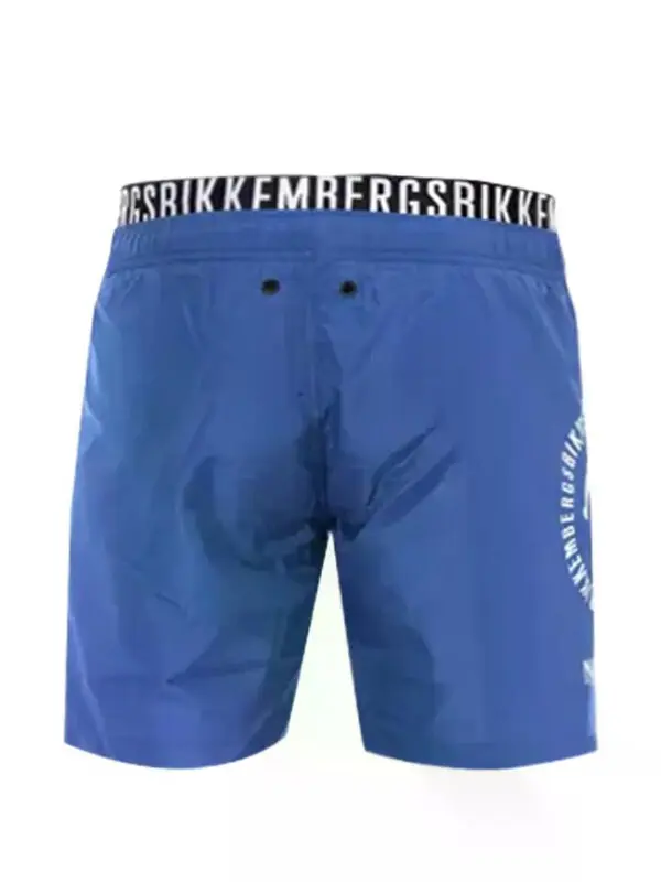 BIKKEMBERGS Logo Print Swim Shorts