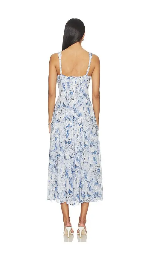 Cinq À Sept Heirloom Petals Marmo Dress