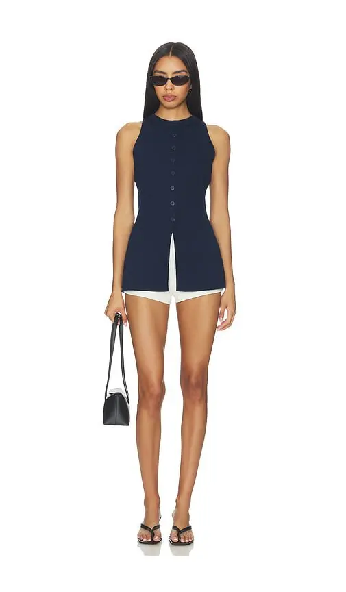 ALIGNE Daphne Knit Sleeveless - Navy