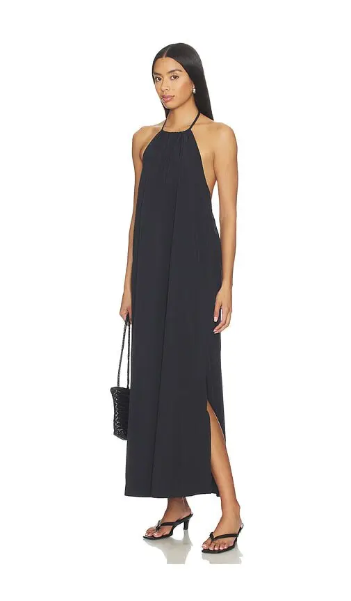 Beyond Yoga Halterneck Maxi Dress - True Black