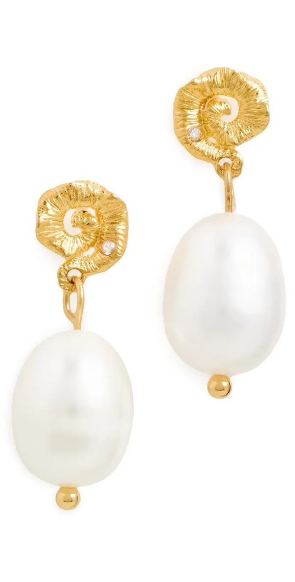Anni Lu Under The Sun Earrings - Gold