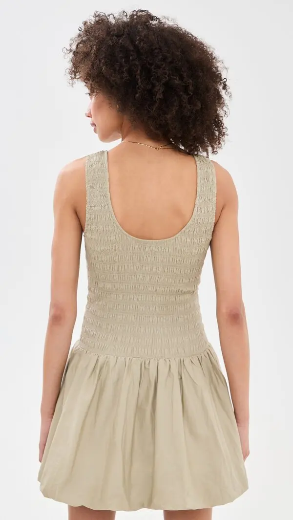 PISTOLA Ilona Bubble Hem Dress - Mist