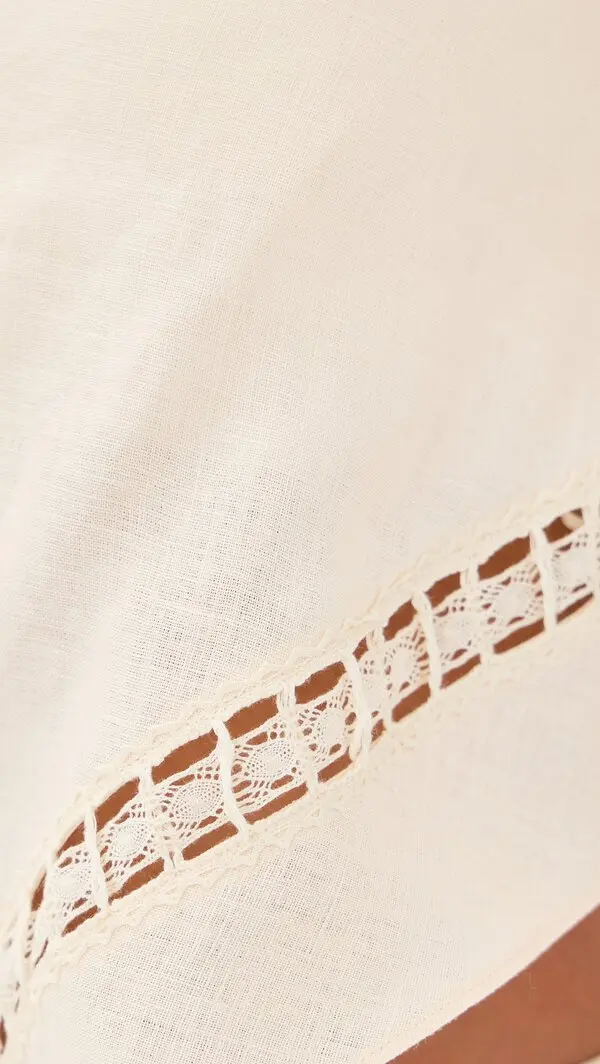 Simkhai Lahni Linen Lace Top