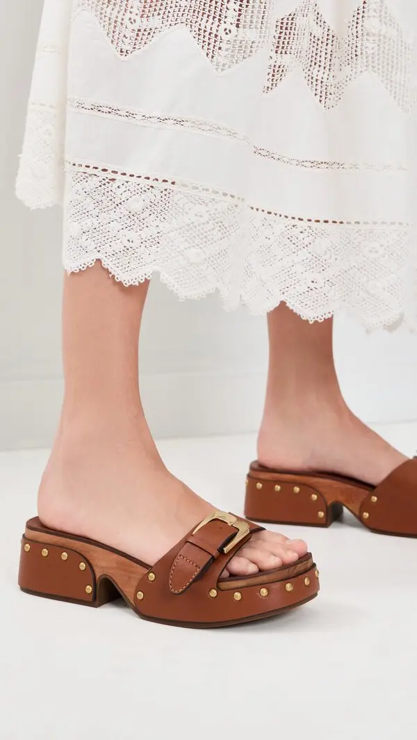 Zimmermann Alight Mules - Pecan