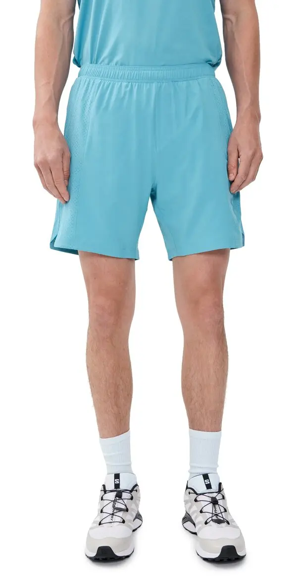 RHONE 7" Backspin Shorts - Azure Blue