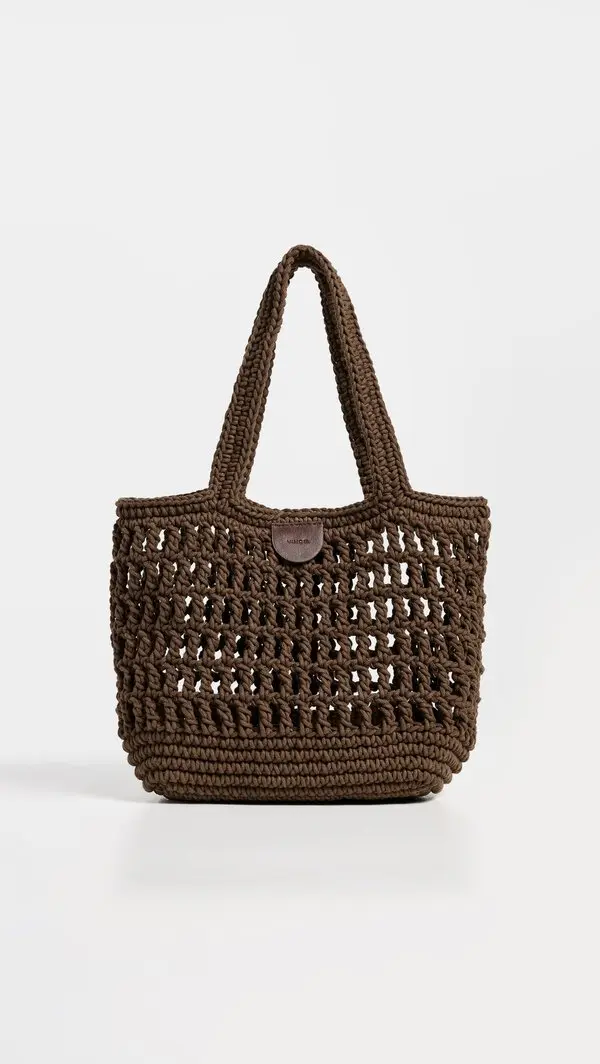 Vince Barcelona Small Crochet Tote - Date
