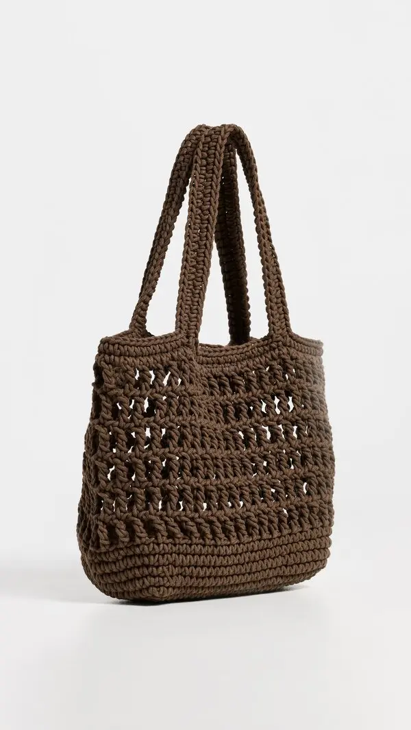 Vince Barcelona Small Crochet Tote - Date
