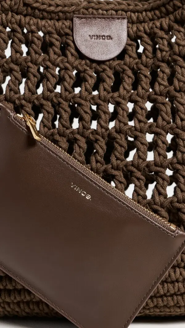 Vince Barcelona Small Crochet Tote - Date