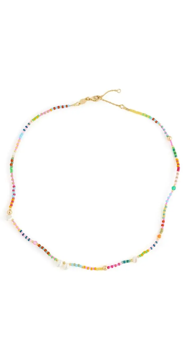 Anni Lu Bikini Necklace With Freshwater Cultured Pearls - Confetti