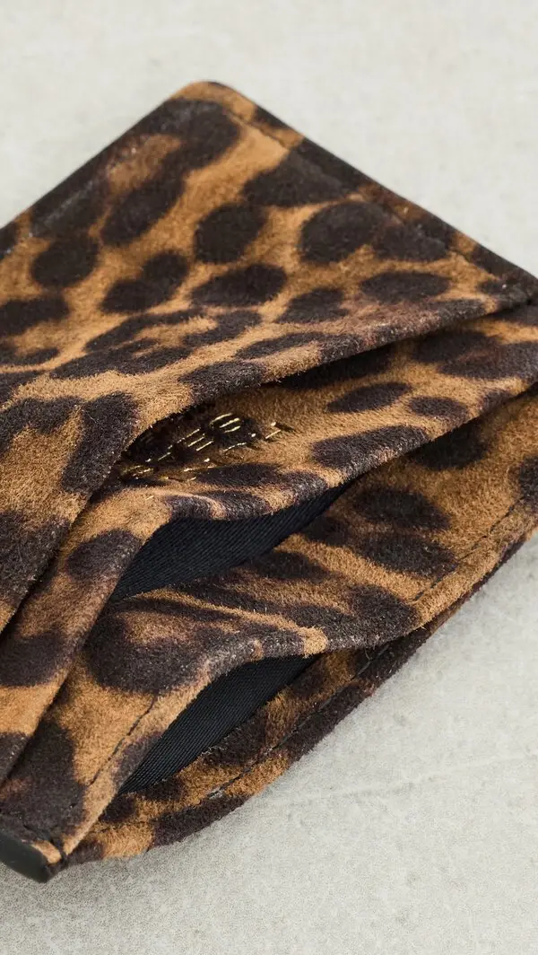 HUNTING SEASON Suede Card Holder