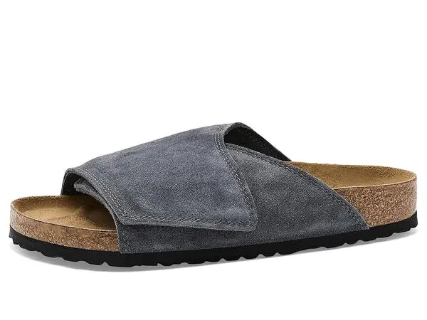 BIRKENSTOCK Solana Suede Dress Sandals - Black