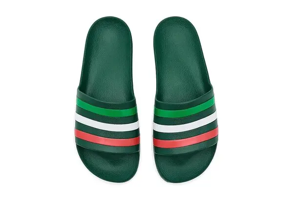 Adidas Adilette Aqua Slide Sandals - Green