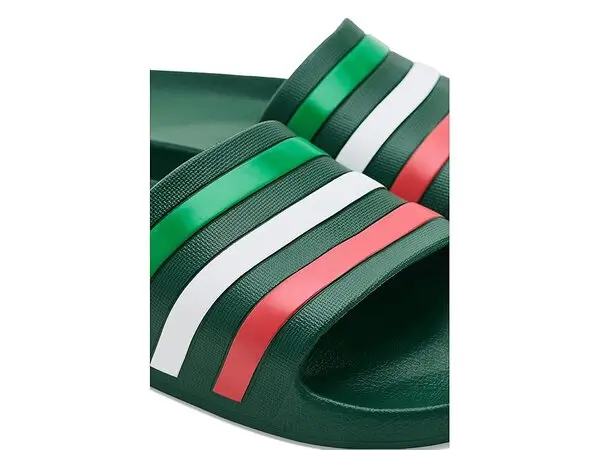 Adidas Adilette Aqua Slide Sandals - Green