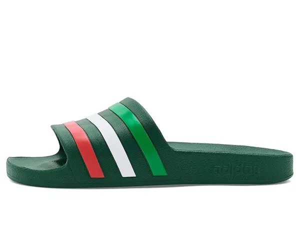 Adidas Adilette Aqua Slide Sandals - Green