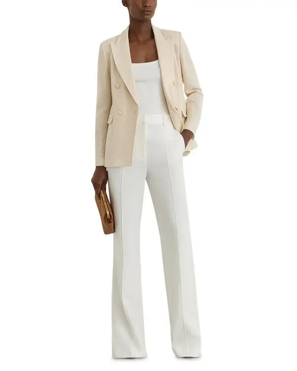 REISS Petites Quinn Wide Leg Pants