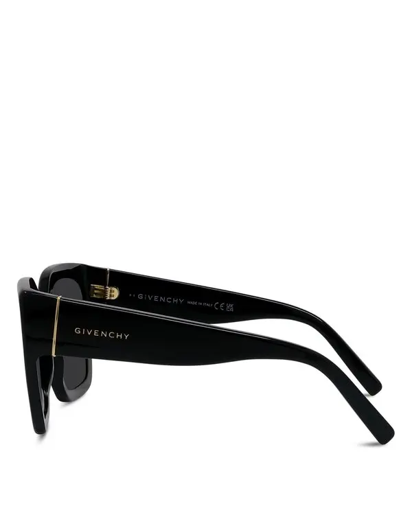 Givenchy Bold Square Sunglasses - Black/black