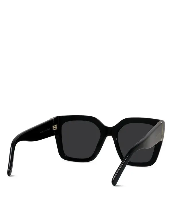 Givenchy Bold Square Sunglasses - Black/black