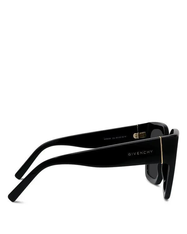 Givenchy Bold Square Sunglasses - Black/black