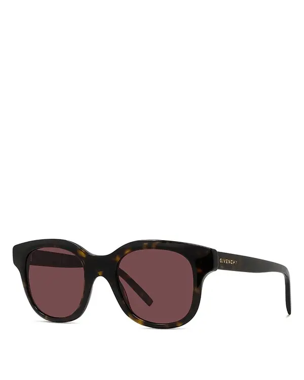 Givenchy City Geometric Sunglasses - Havana/red