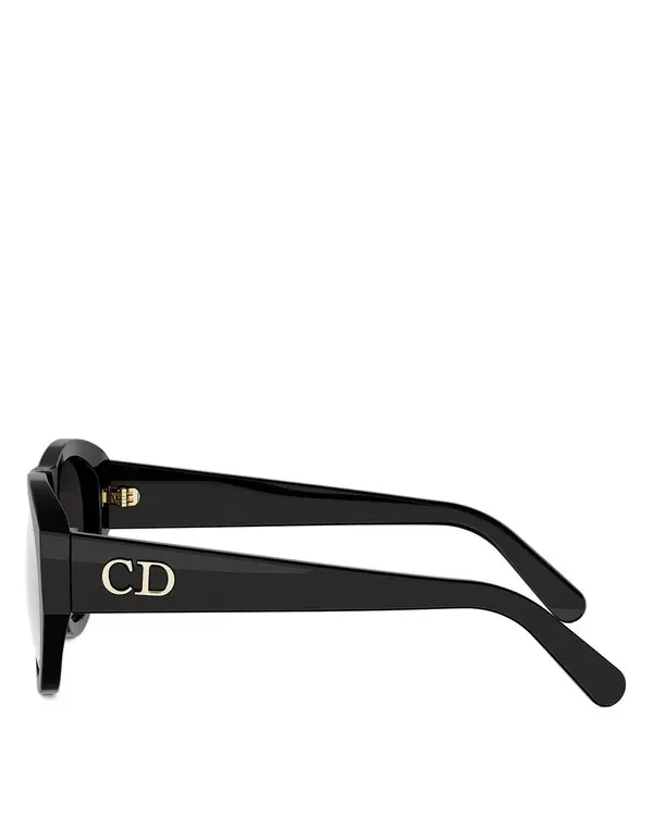 Dior Pilot Sunglasses 55mm - Black/grey