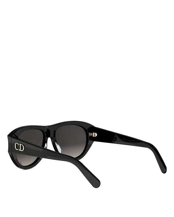 Dior Pilot Sunglasses 55mm - Black/grey