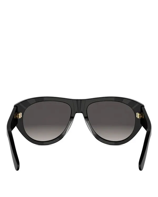Dior Pilot Sunglasses 55mm - Black/grey