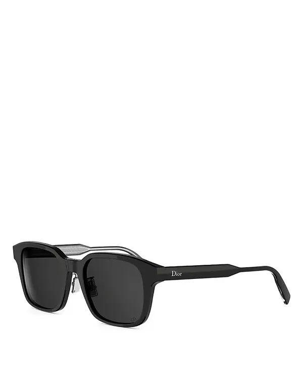 Dior Dioribbon Geometric Sunglasses - Black/grey