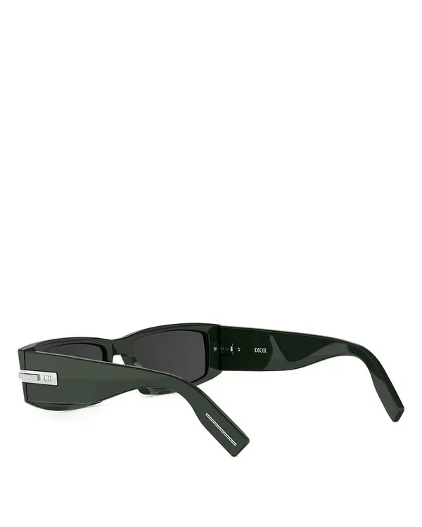 Dior Blacksuit Square Sunglasses - Green/grey