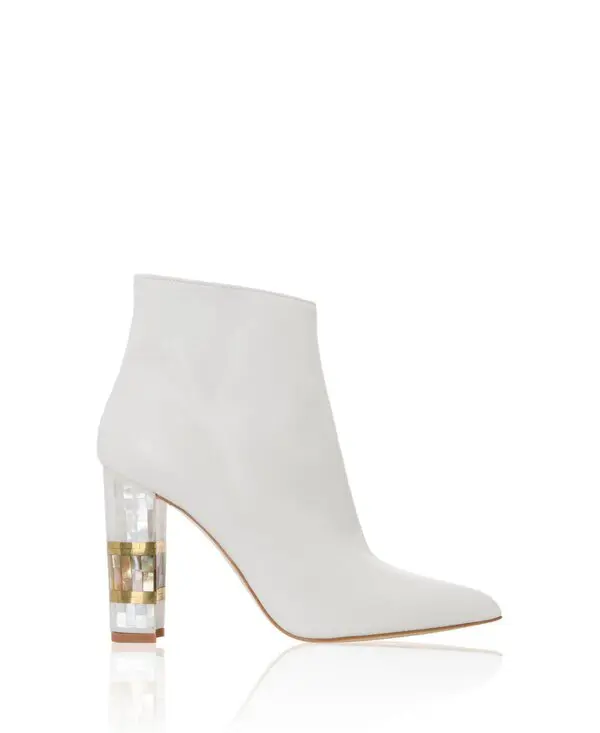 FREYA ROSE Jasmine Pearl Heel Ankle Boot