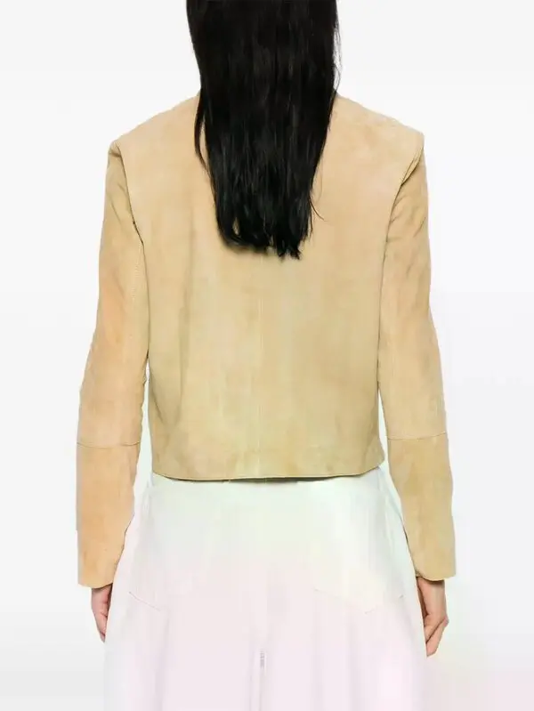 ARMA Suede Button Jacket