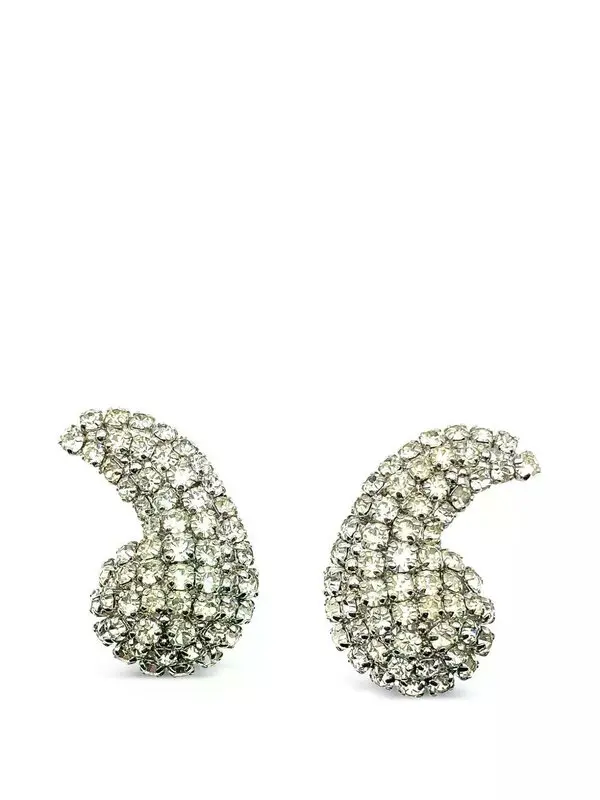 Dior 1974 Crystal Wing Earrings