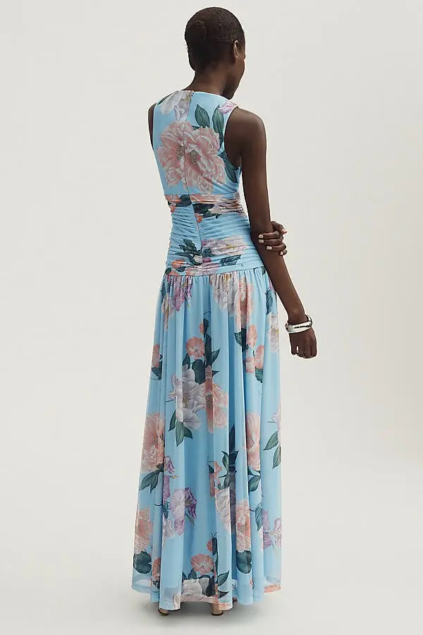 HUTCH Jadey V-neck Maxi Dress