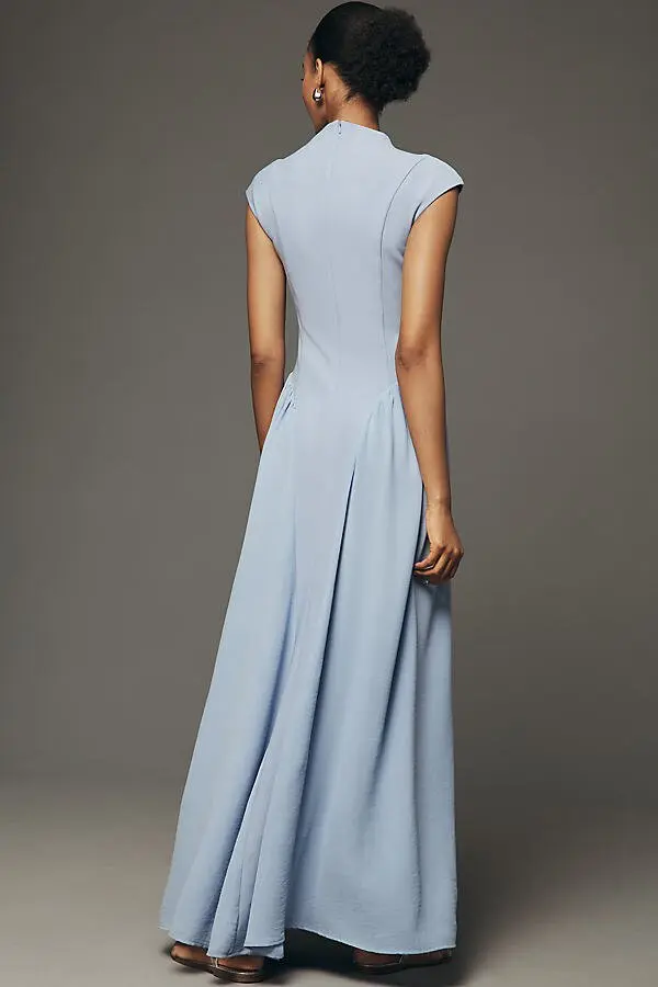 ELLIATT Olenna Basque Waist Maxi Dress