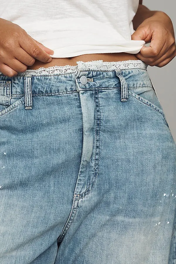 PILCRO Kayden High-rise Carpenter Barrel Jeans