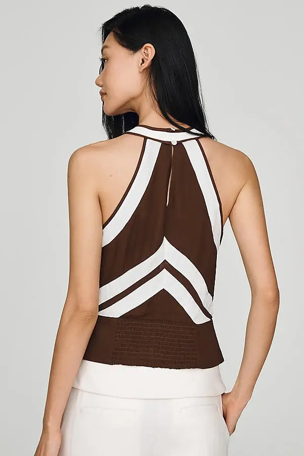 Maeve Halter Neck Front-tie Top