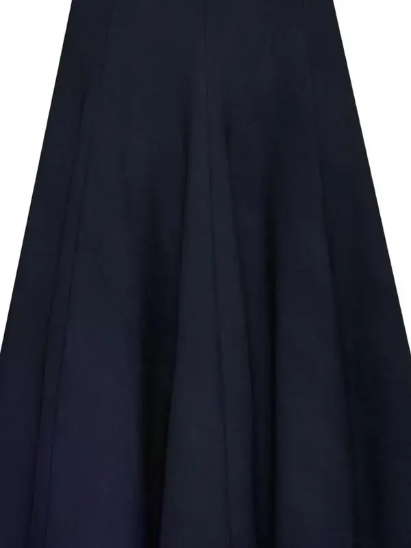 Oscar De La Renta Flared Midi Skirt