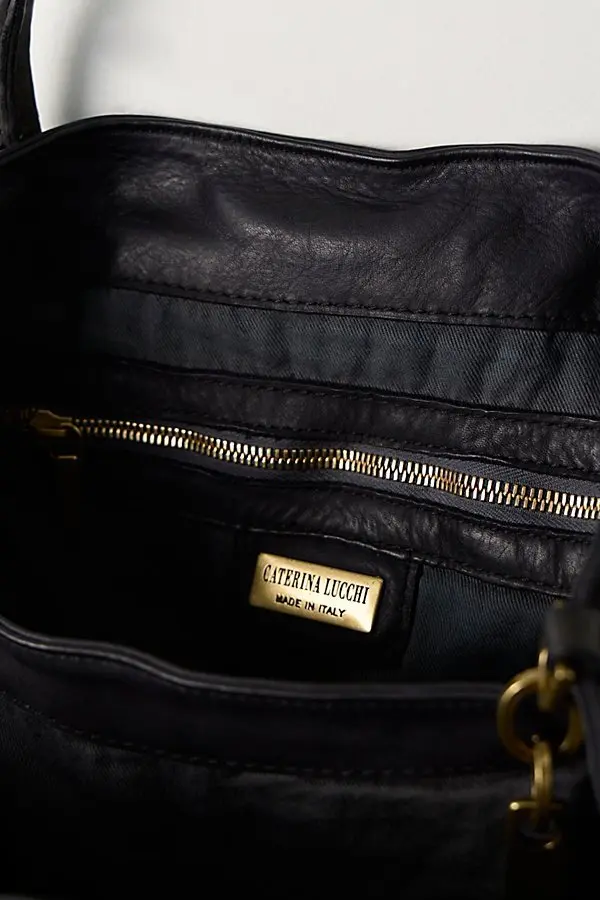 CATERINA LUCCHI Leather Tote Bag