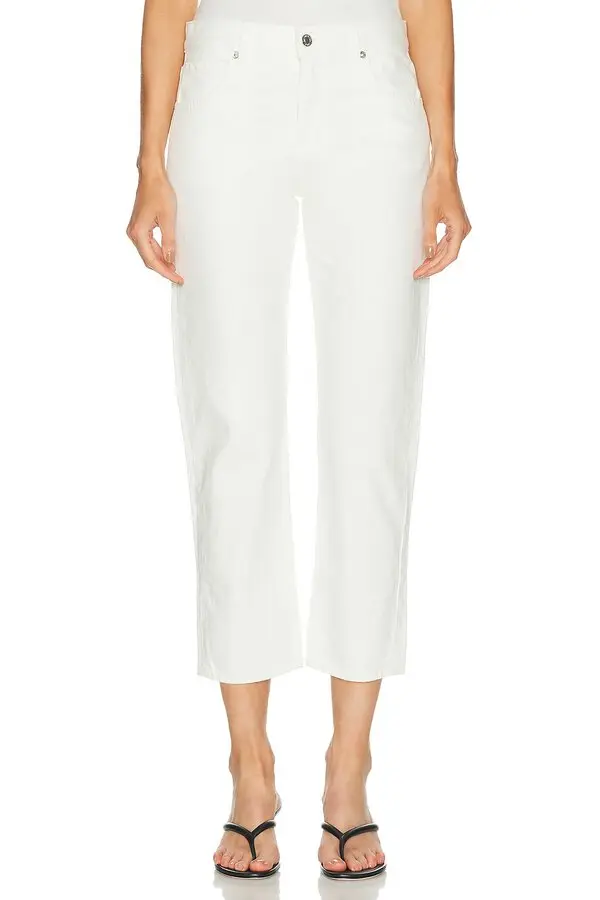 NILI LOTAN Lorimer Straight Leg Trousers - Cream