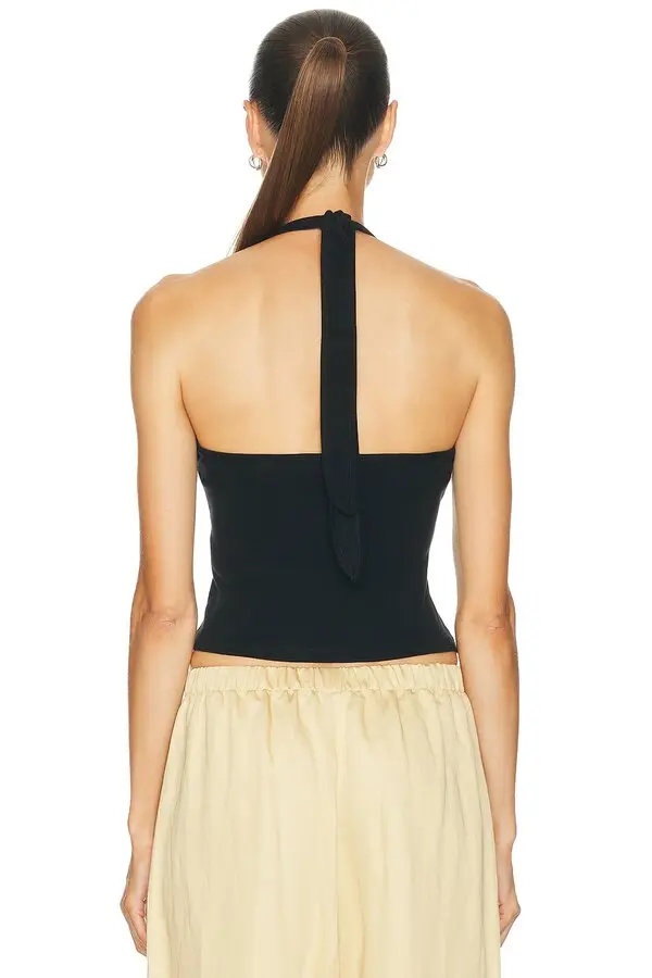 Matteau Halter Tie Tank Top