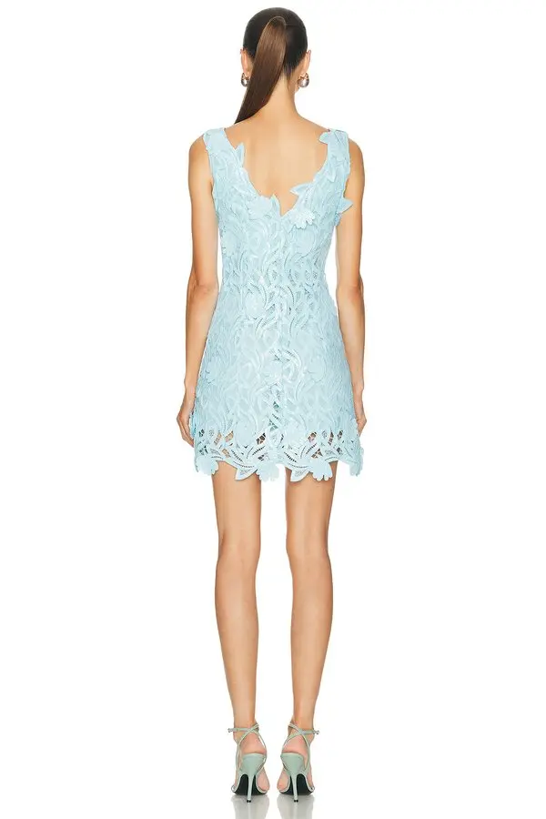 Simkhai Raina Mini Dress - Pool