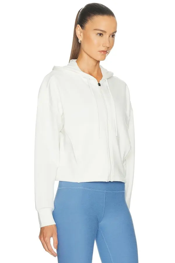 Beyond Yoga Cropped Scuba Jacket