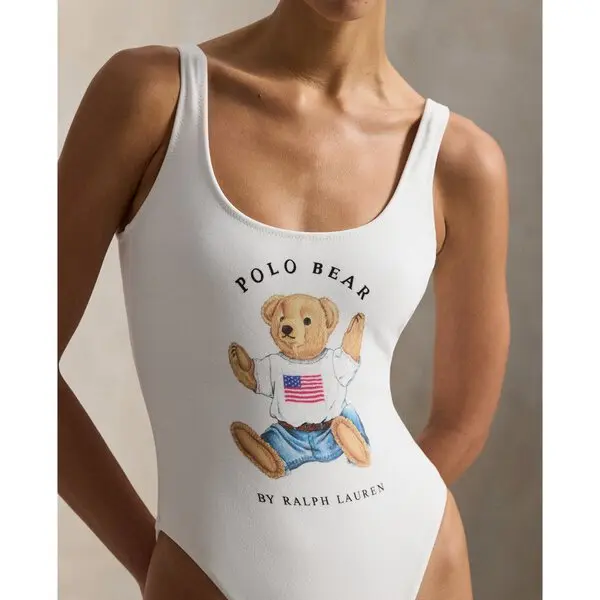 Ralph Lauren Polo Bear One-piece Swimsuit