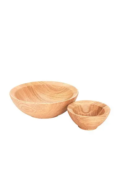 THE CONRAN SHOP Istria Snack Bowl & Serving Bowl - Oak